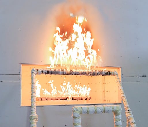 Large Scale Fire Testing for Building Materials | NGC Testing Services